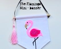 Popular items for flamingo banner on Etsy