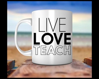 Live love teach | Etsy