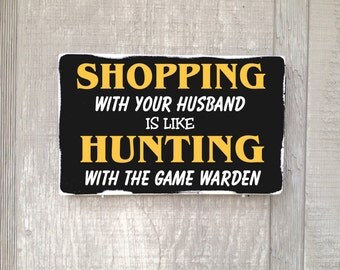 Game warden sign | Etsy