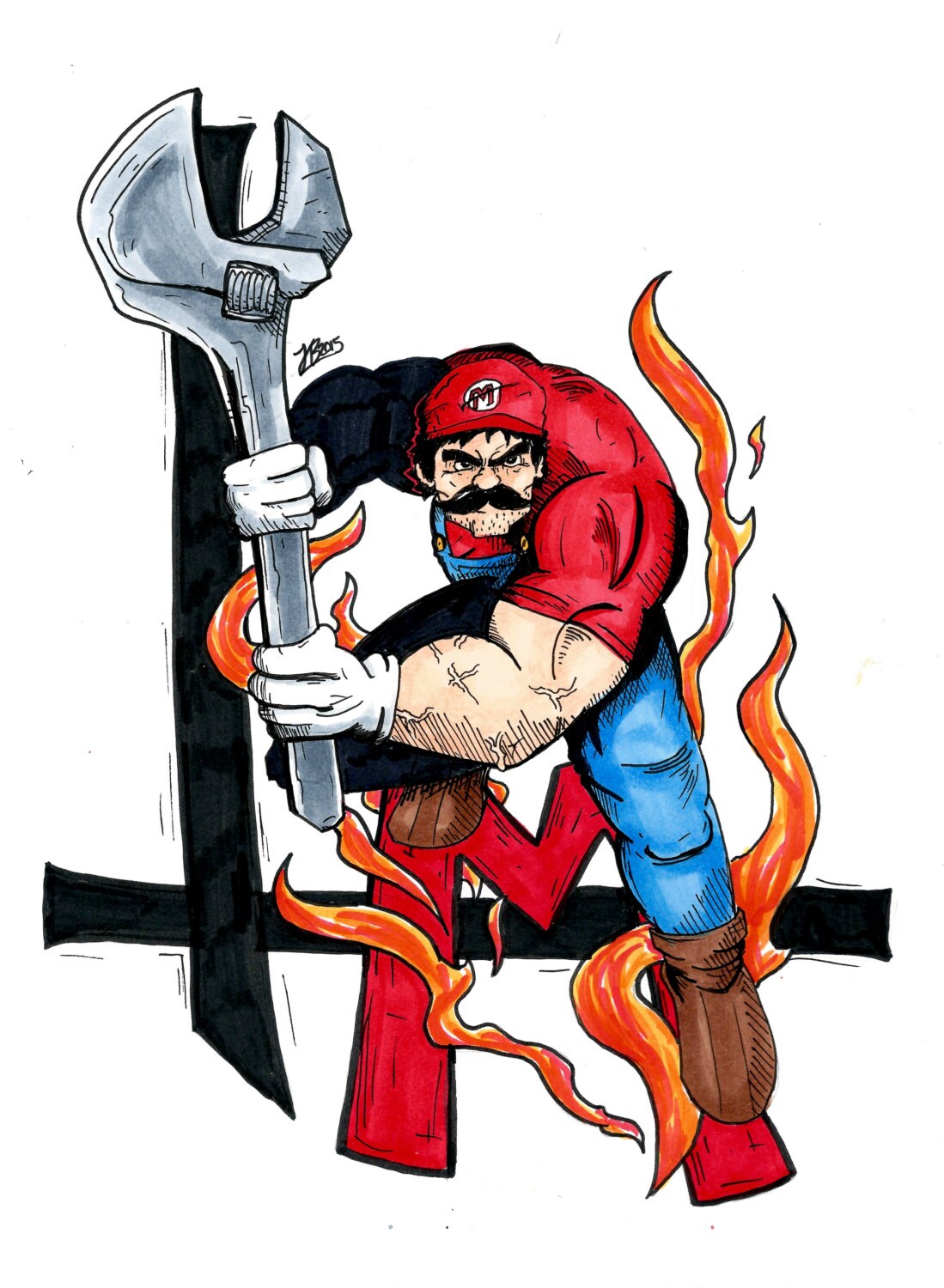 Super Smash Badass Mario
