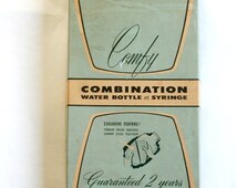 Vintage Davol Comfy Combination Hot Water Bottle Syringe Enema Douche 2 ...