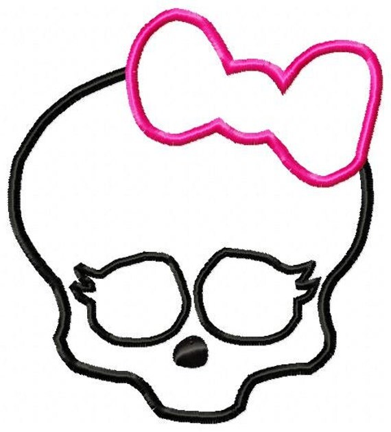Printable Monster High Skullette Pattern