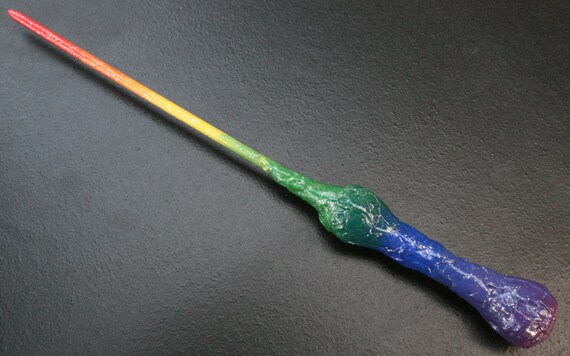 Magic Wand Rainbow Master Class 11.75 in. Hand Crafted