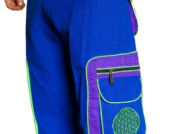 Goa Pant clamdiggers 11 pockets made after order by ImZauberwald