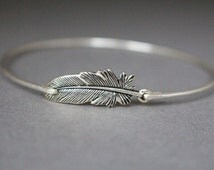 Popular items for feather bracelet on Etsy