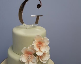 G cake topper | Etsy