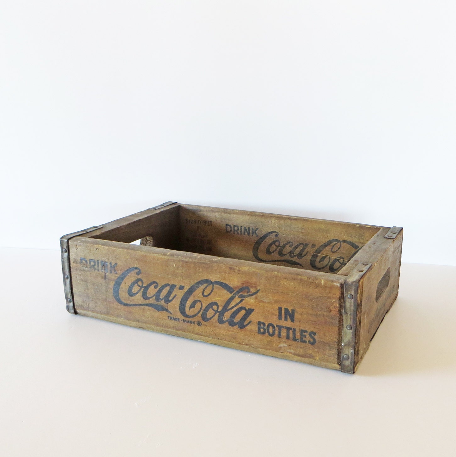 Vintage Coke Crate – Coca Cola Crate – Vintage Bottle Crate – Divided ...