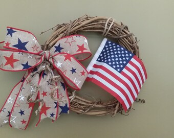 Unique Fourth Of July Wreath Related Items Etsy