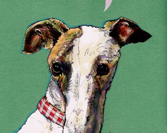 Custom dog art | Etsy