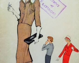 Vintage Butterick 6529 Sewing Pattern Sheath by sewbettyanddot