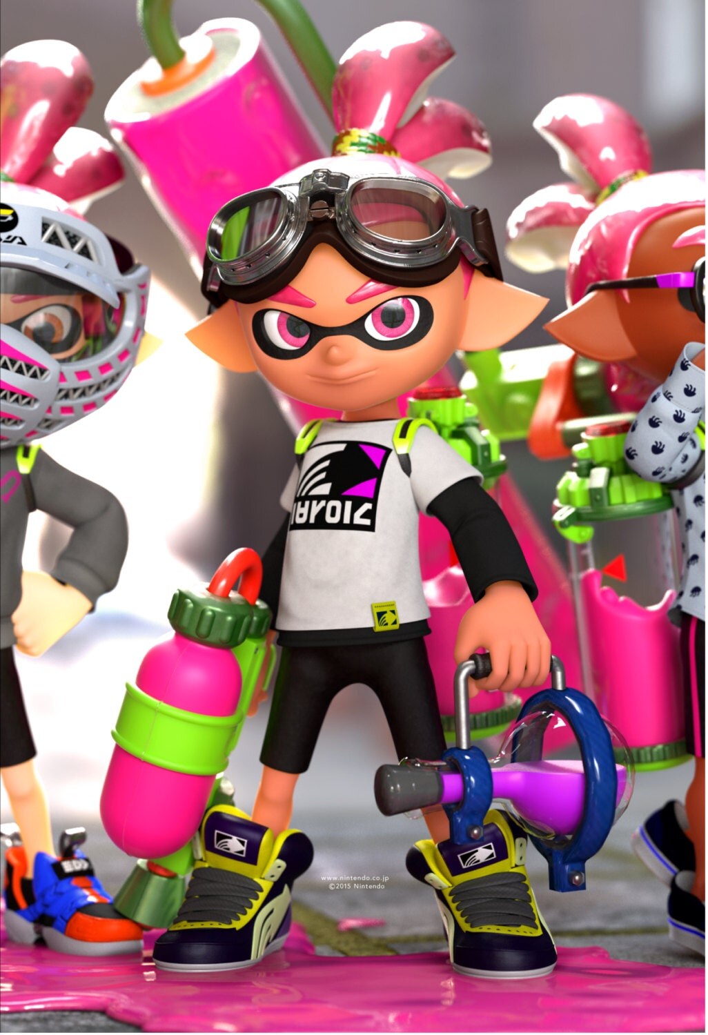 Splatoon Boys Poster 13x19
