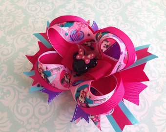 Items similar to Barbie Stacked Bow on Etsy
