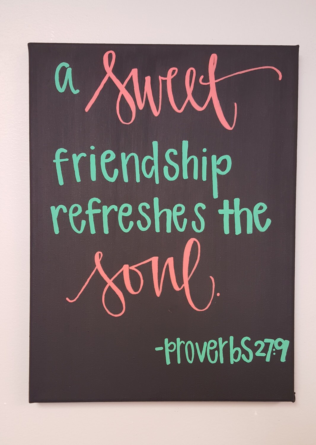 Canvas Friendship Quotes