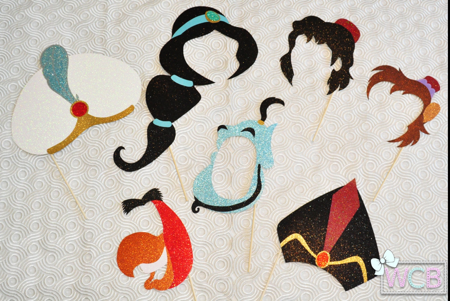 Aladdin Inspired Photo Booth Props Aladdin by WCBCraftStudio
