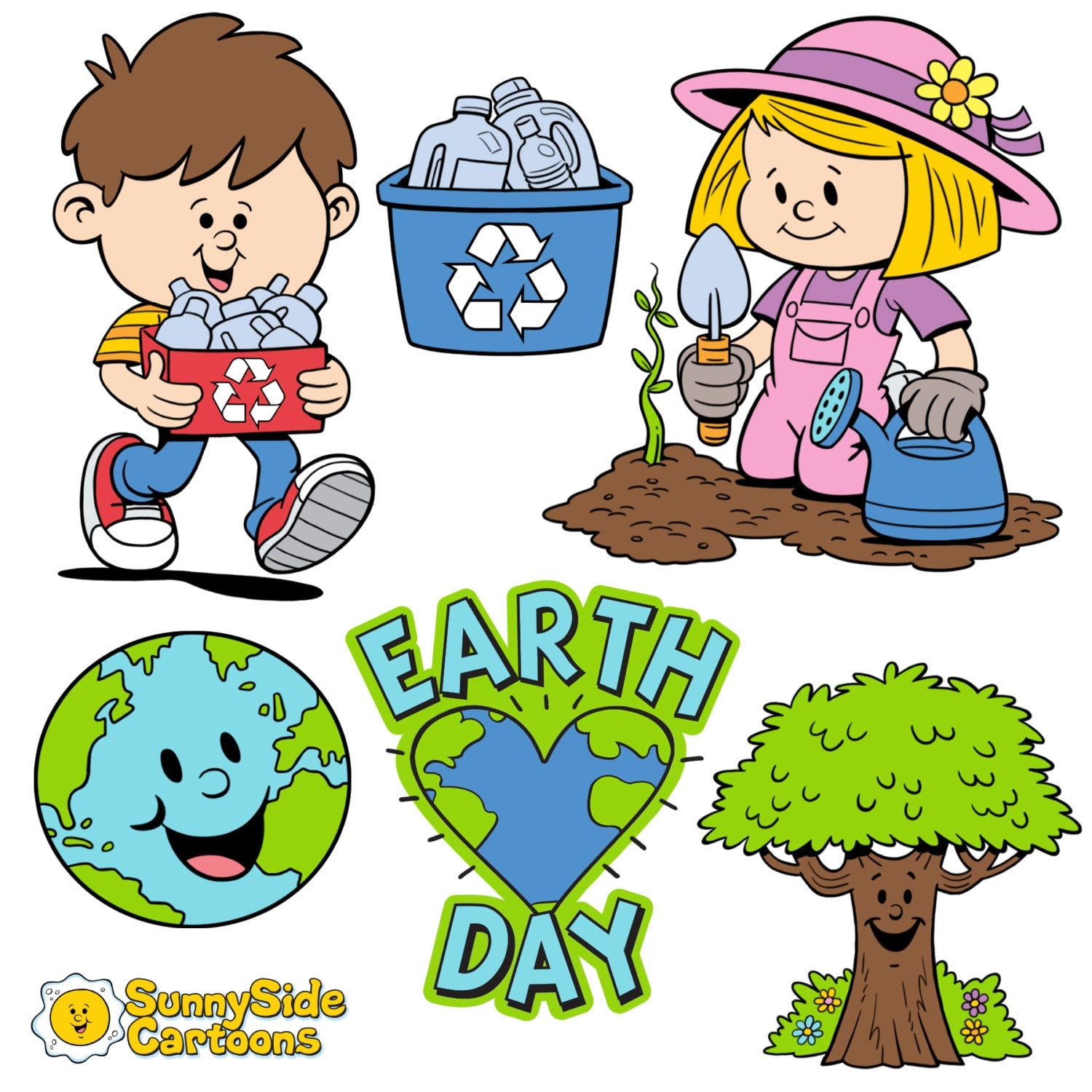Earth Day Add these eco-friendly cartoons to your Earth Day