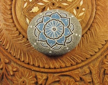 Popular items for mandala stone on Etsy
