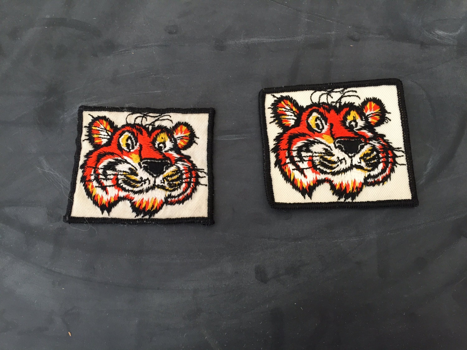 Exxon Esso Tiger Clothing Patch Cloth Patch Vintage Service Station ...