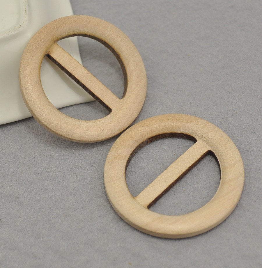 Wood Belt Buckleunfinished Round Belt Buckle or Bag Buckle