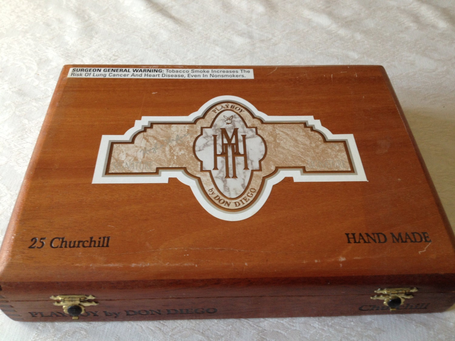 Playboy by Don Diego wooden cigar box hand made Dominican Republic ...