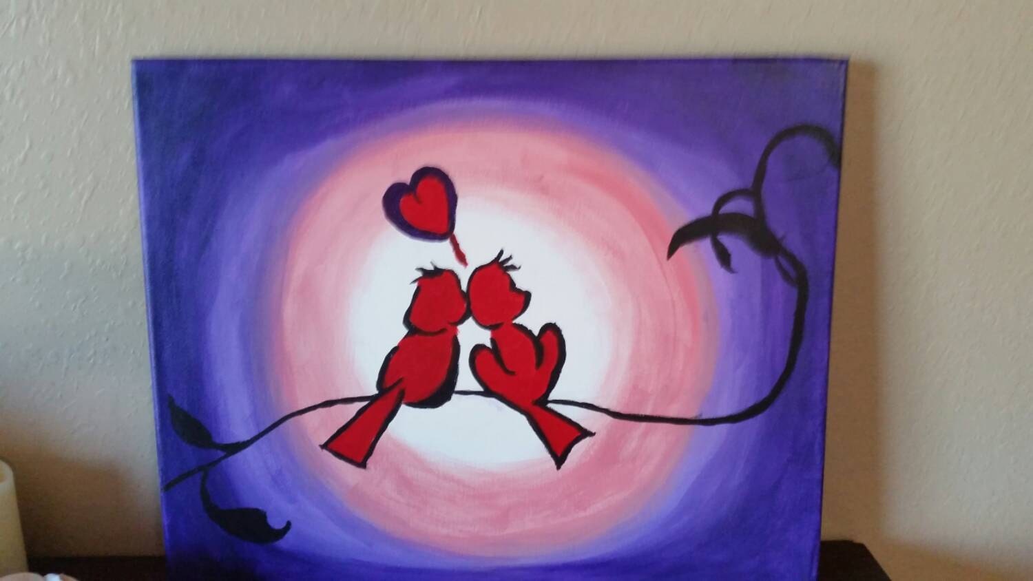 Love Birds by Treeflowerscreations on Etsy