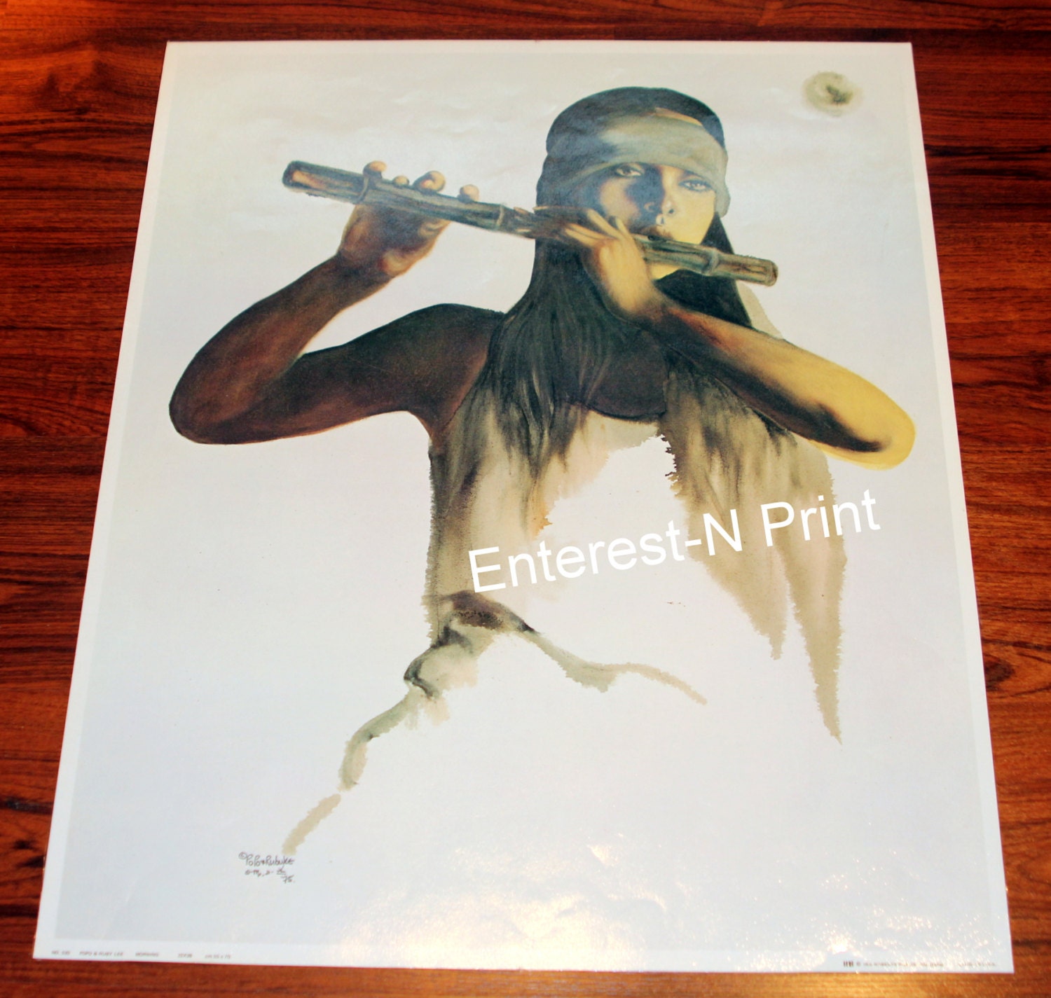 PoPo Ruby Lee Print Morning by Ira Roberts by EnterestNplace