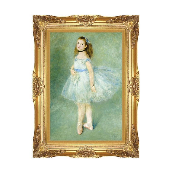 Large Wall Art Ballet Dancer Pierre Auguste Renoir Framed
