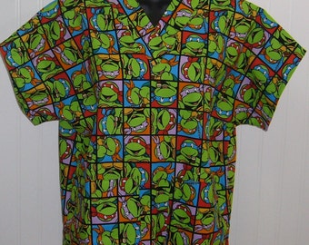 Ninja turtles scrubs | Etsy