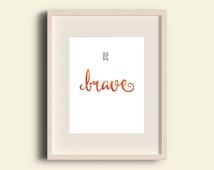 Popular items for be brave on Etsy