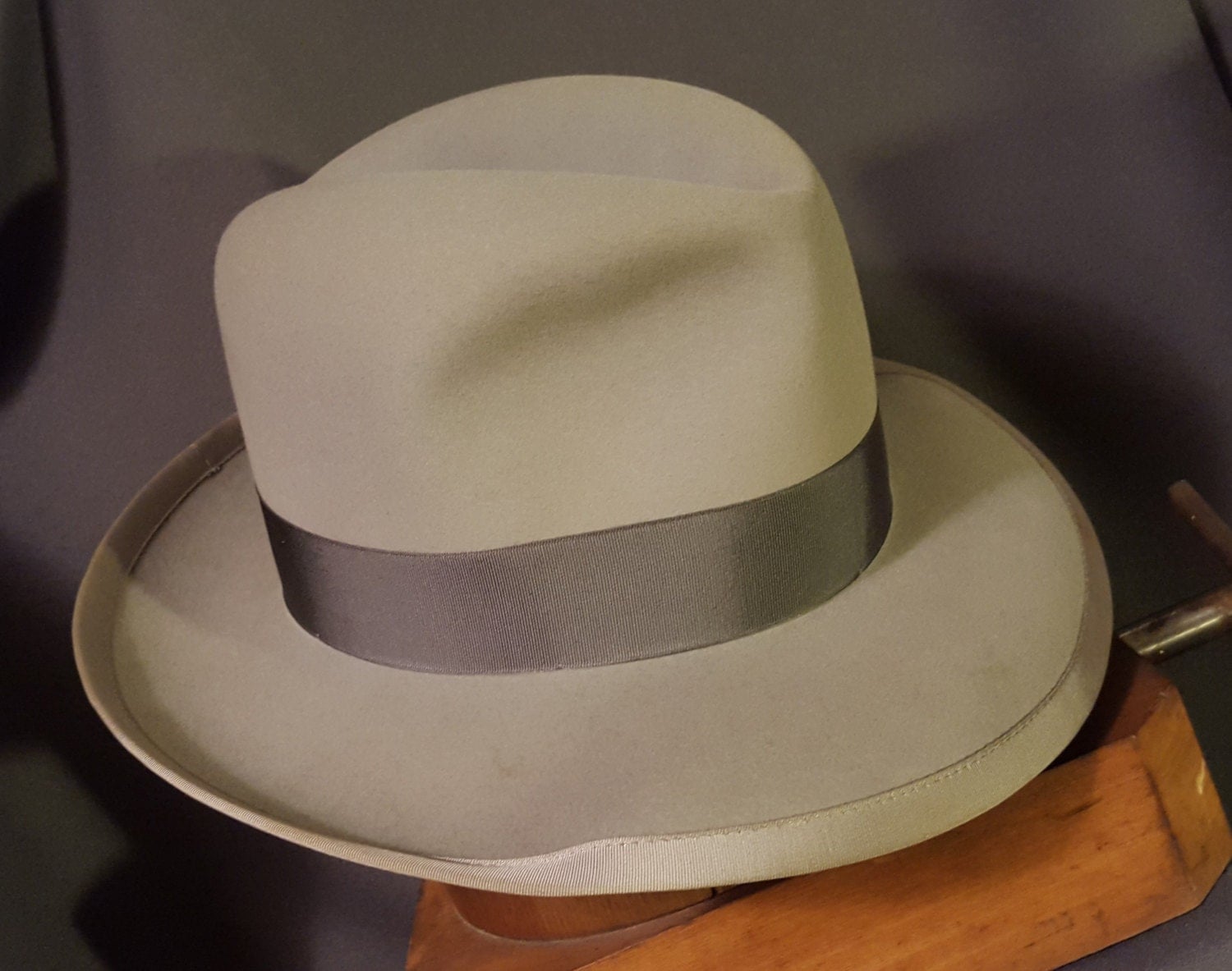 Vintage Deadstock Stetson Stetsonian Mafia Fedora! Unworn, New Old ...