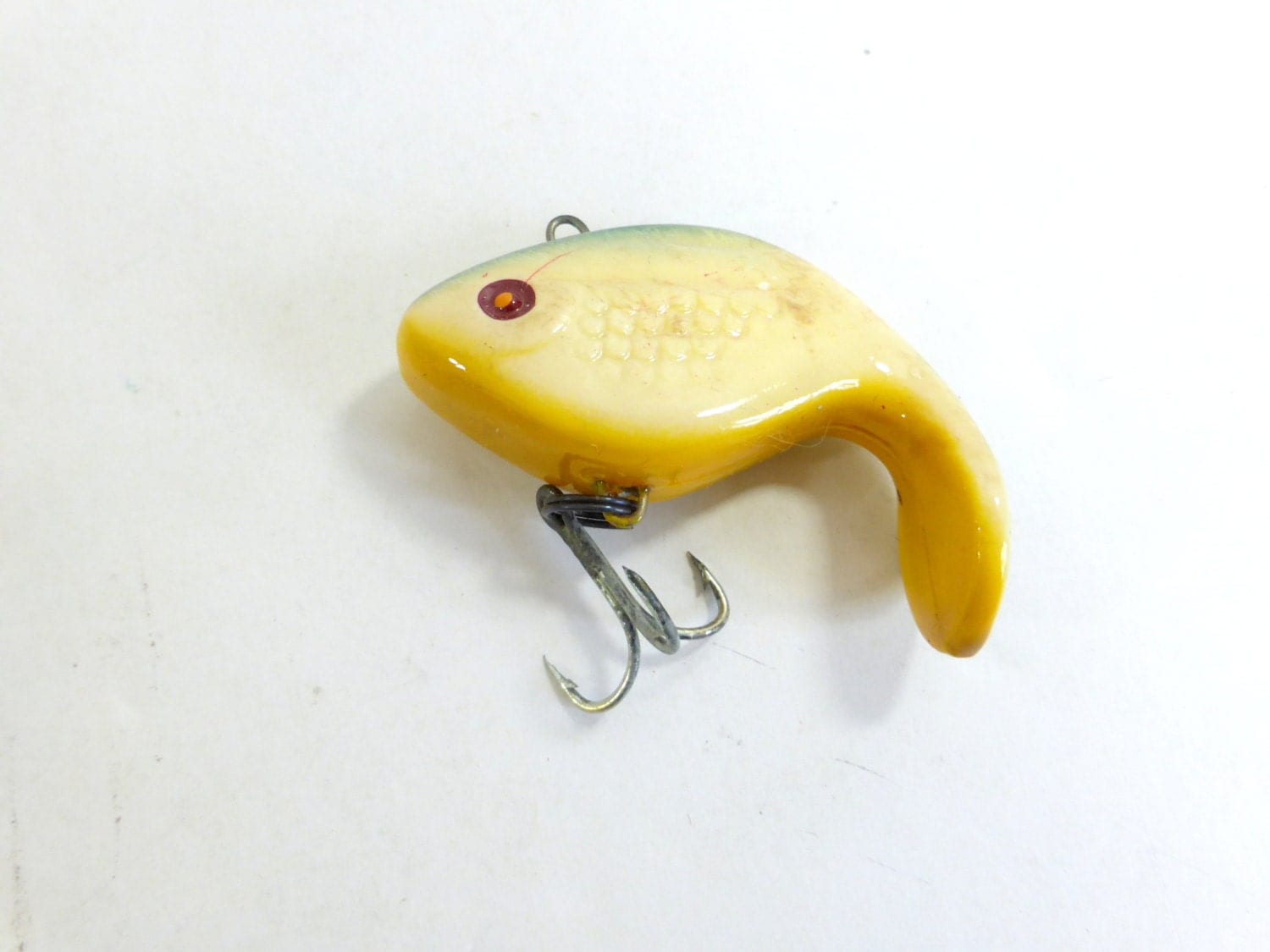 Vintage Russian Fishing Lure Three Prong Hook Freshwater