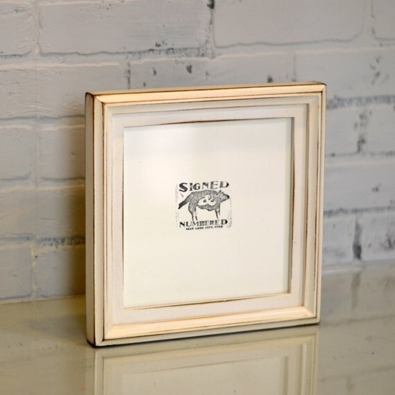 8x8 inch Square Picture Frame in 1x1 Double by signedandnumbered