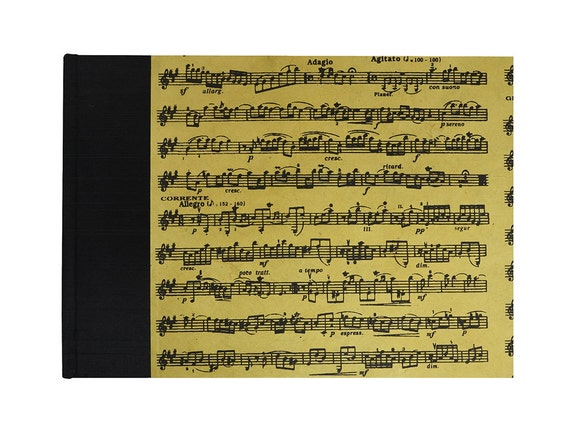 Music Composition Book PARCHMENT