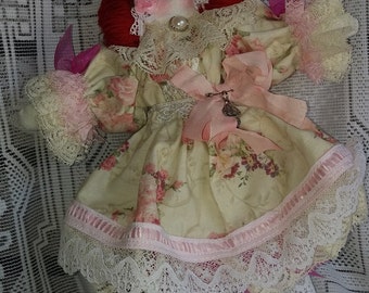 Muslin rag doll | Etsy