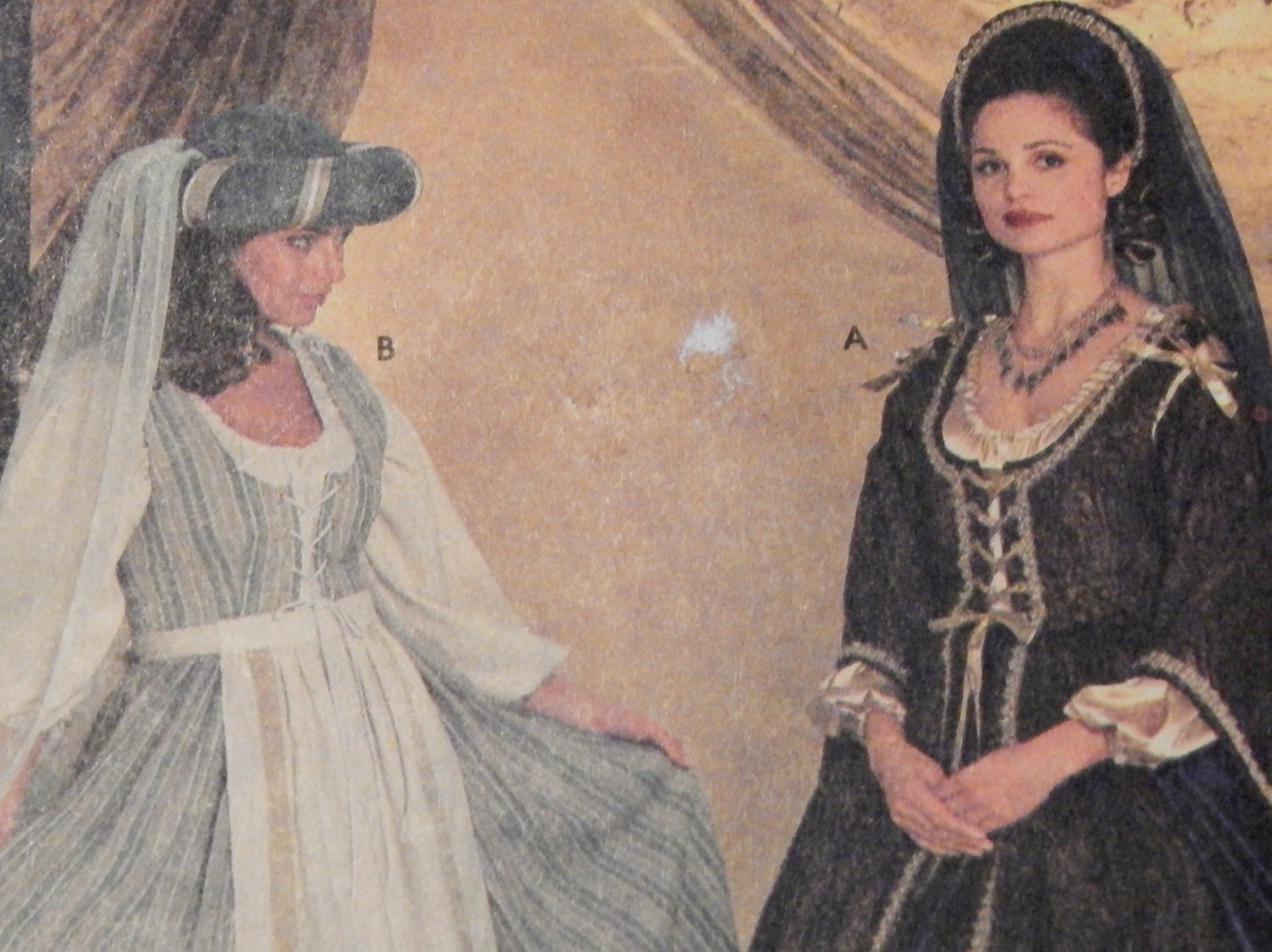 Sewing Pattern Simplicity 7756 Medieval Dress Costume Pattern