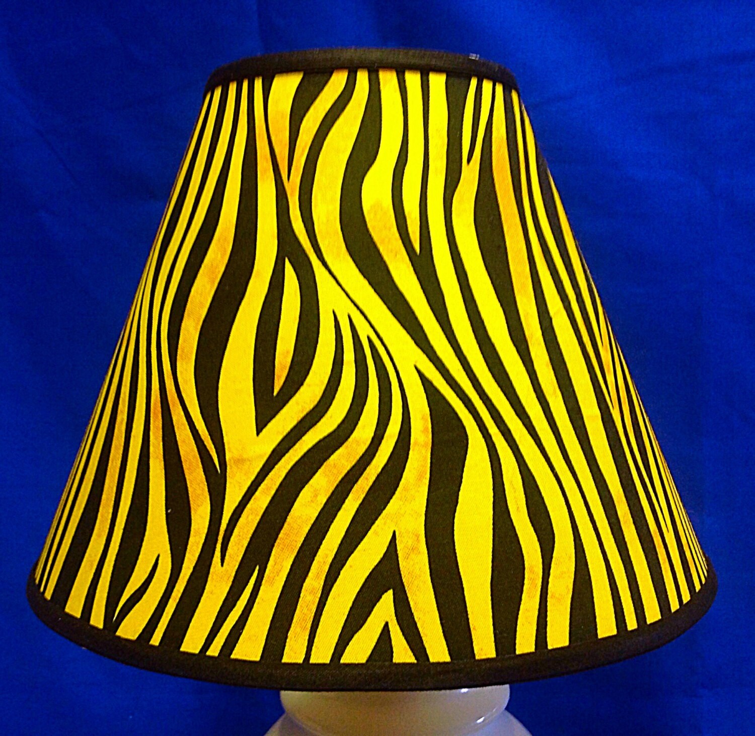 African Tiger Print Lamp Shade