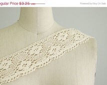 Popular items for cream lace trim on Etsy