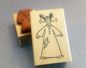 Funny rubber stamp | Etsy