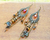 Popular items for wow earrings on Etsy