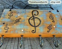 Popular items for rustic key holder on Etsy