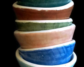 Small clay bowl | Etsy