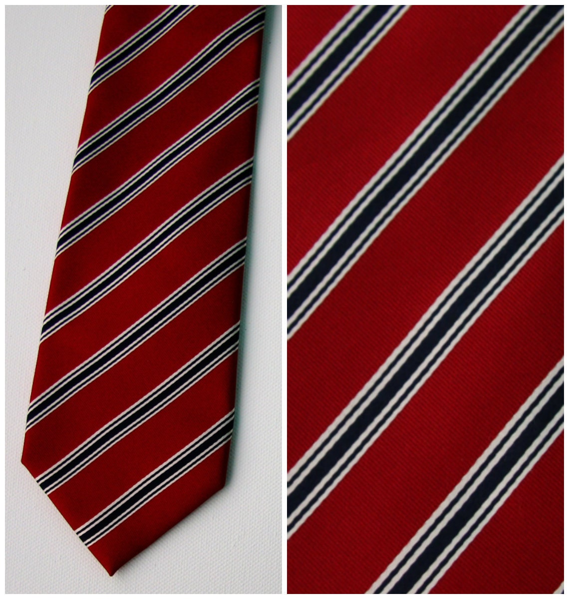 Tie Vintage ! Tie 80 ! Boho print LOVELY! Romantic retro . Elegant tie ...