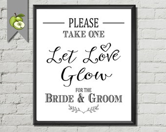 Let love glow | Etsy