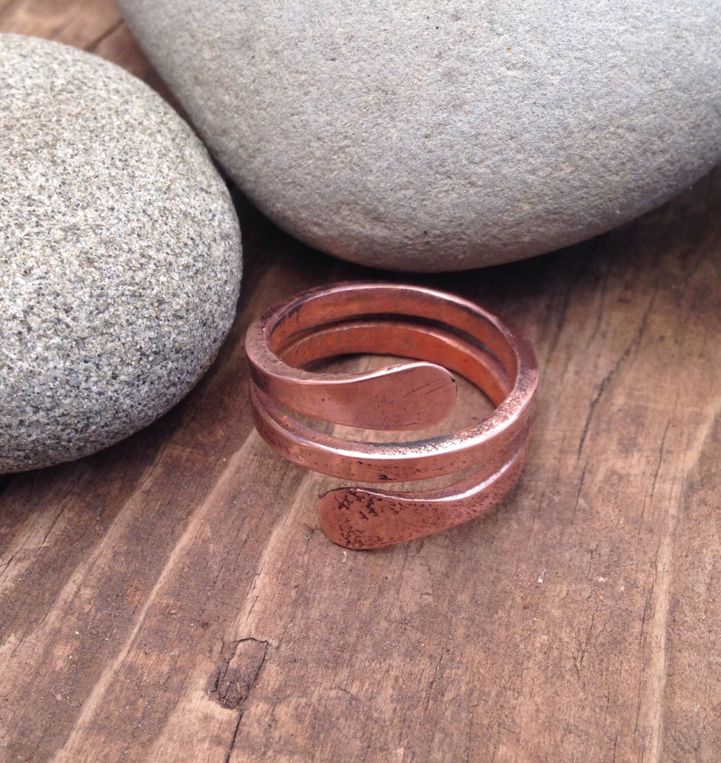 Men copper ring men's copper ring men's rustic ring
