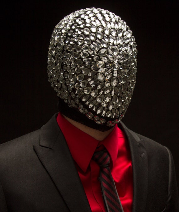 Sliver Metal Glory .. Custom Masquerade mask by Crypticnine