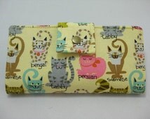 Popular items for cat wallet on Etsy