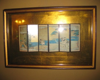 Japanese shadow box | Etsy