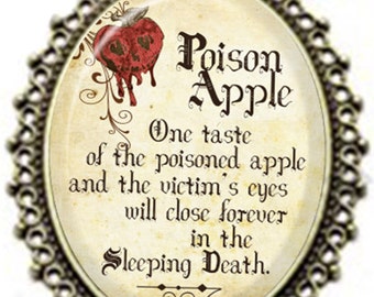 Poisoned apple sleep | Etsy