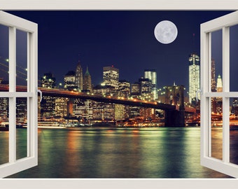 City wall decals | Etsy