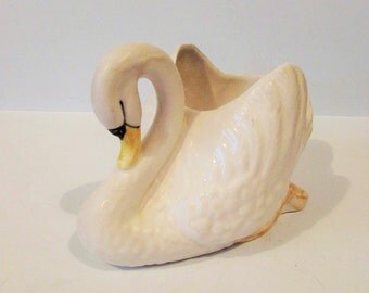 Ceramic swan | Etsy