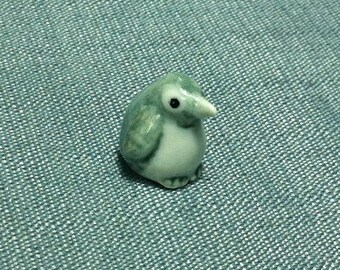 Miniature Ceramic Baby Young Wild Boar Animal by thaicraftvillage